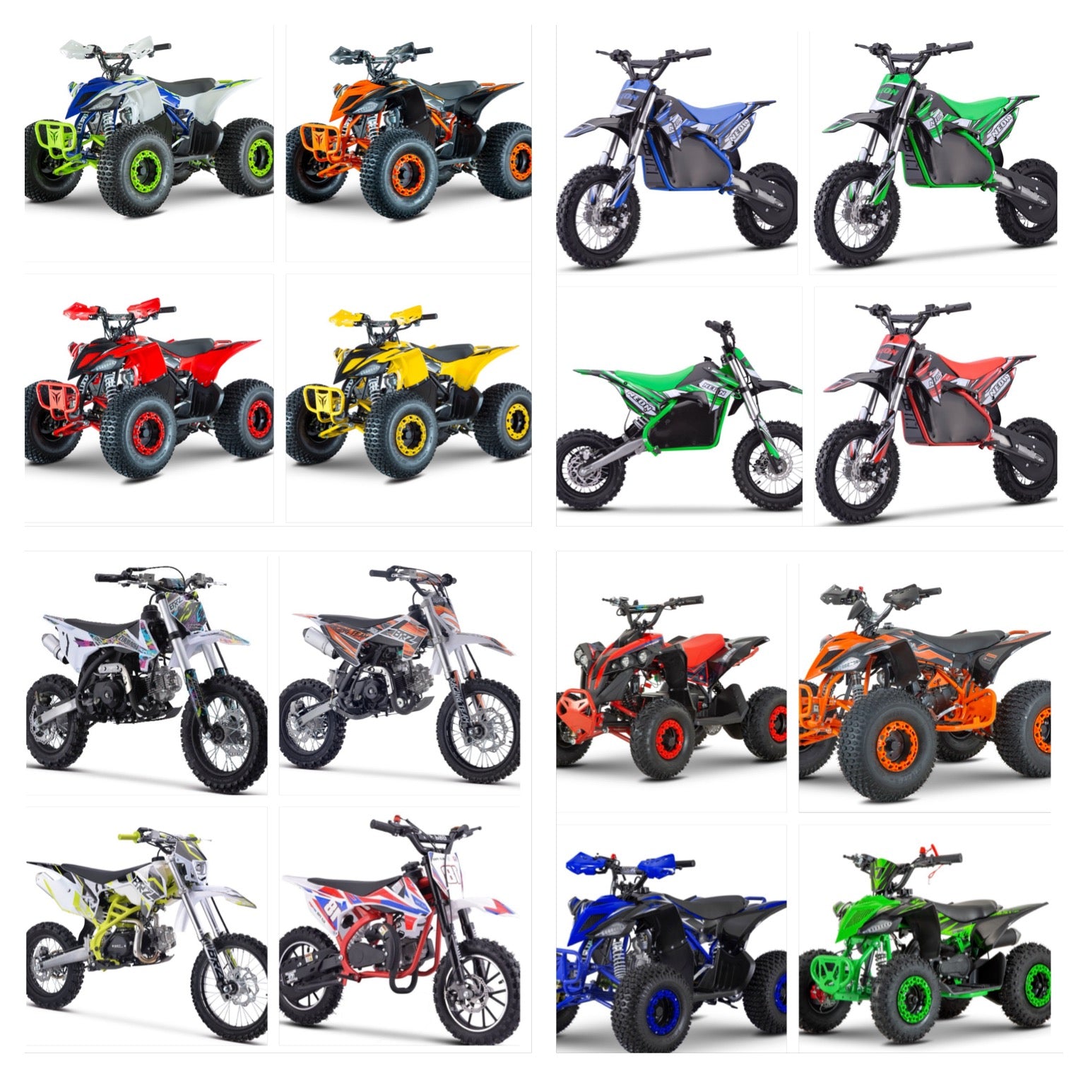Browse All Bikes & Quads – CMW Bikes